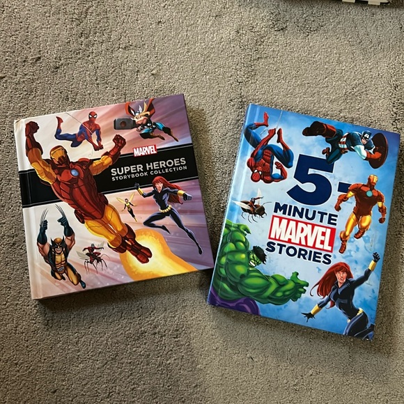 Marvel | Other | Marvel Storybook Bundle 5 Minute Stories | Poshmark